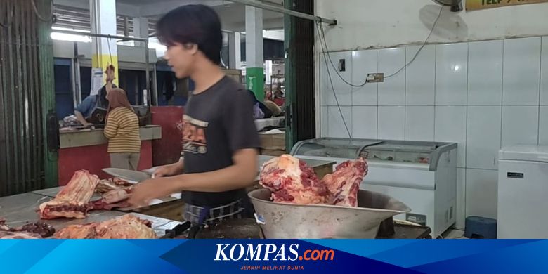 Harga Daging Sapi di Pasar Kebumen Naik Jelang Idul Fitri