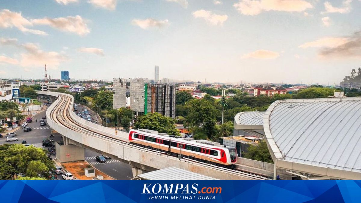 5 Stasiun LRT Baru Rute Velodrome-Manggarai Diproyeksikan Beroperasi ...
