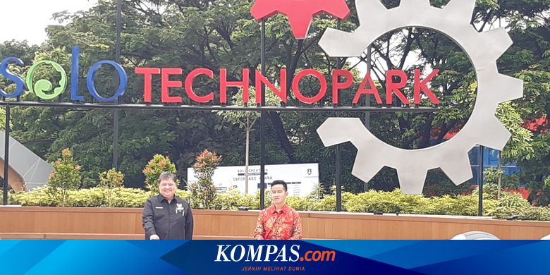 Resmikan Kawasan Sains dan Teknologi Solo Technopark, Airlangga Puji Gibran