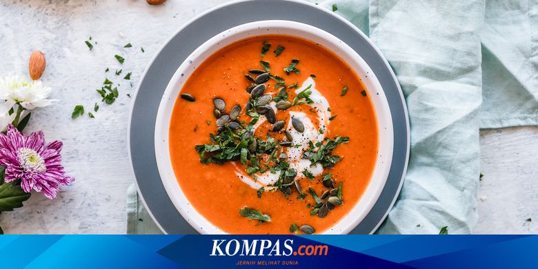 Resep Sup Wortel Jahe, Makanan untuk yang Sedang Flu
