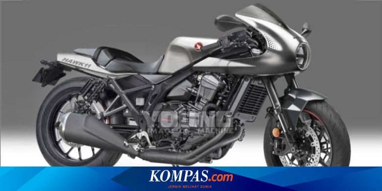 Imajinasi jika Honda Hawk II Bertransformasi Jadi Cafe Racer Milenial