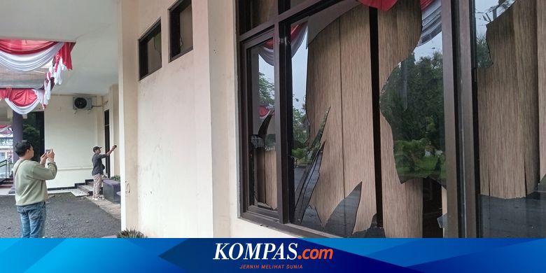 11 Anak dan 5 Dewasa Jadi Tersangka Perusakan Kantor DPRD Ciamis