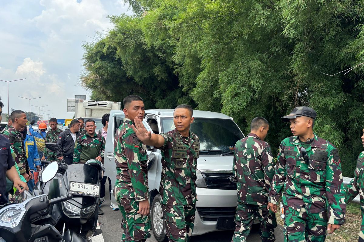 Kronologi TNI Pulang Tugas Langsung Sikat Begal Motor di Tol Kebon Jeruk