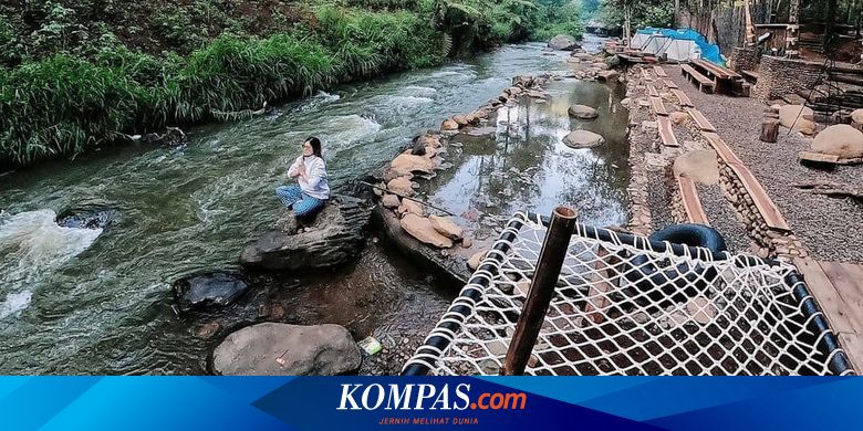 Pineus Tilu Riverside Camping Bandung, Berkemah di Tepi Sungai ...