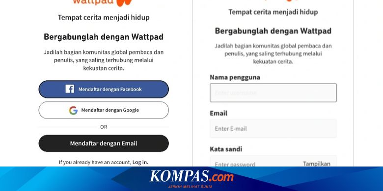 Cara Menulis di Wattpad