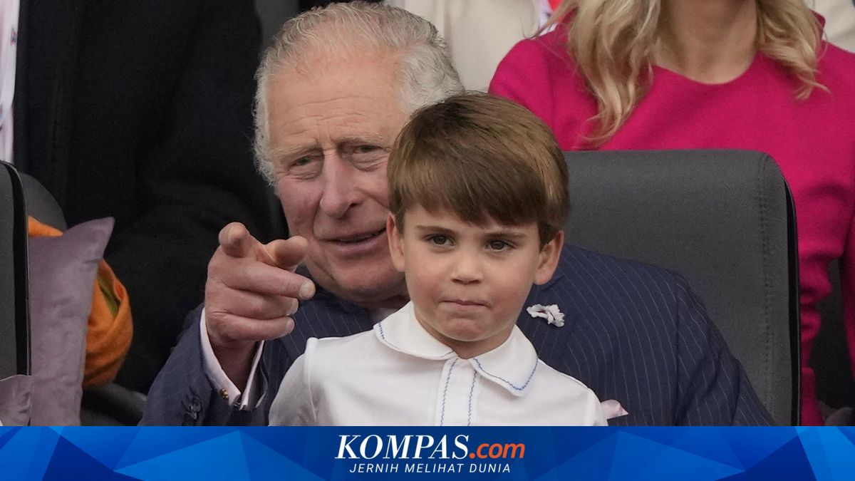 Pangeran Charles Tunjukkan Sisi Manis sebagai Kakek Pangeran Louis
