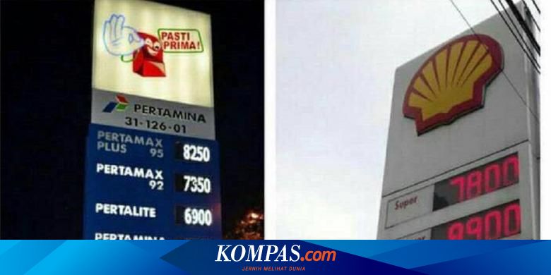 Perbandingan Harga BBM SPBU Pertamina vs Shell Terbaru