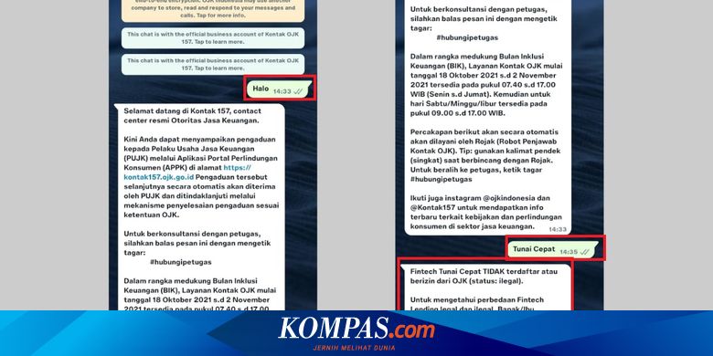 Ciri Pinjol Ilegal dan Tips Transaksi Amannya... Halaman all - Kompas.com