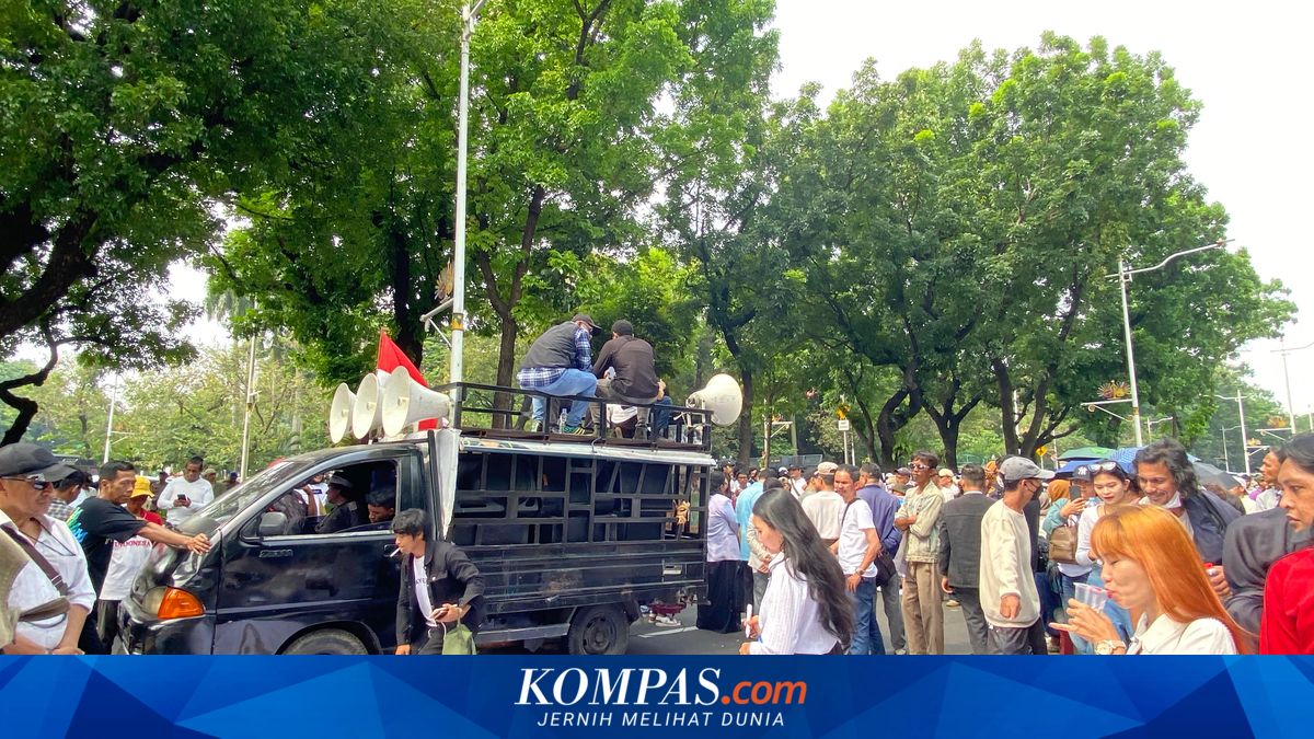 Massa Gerakan Rakyat untuk Damai Demo di Monas, Ini Lima Tuntutannya