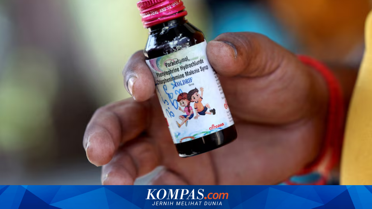 Puluhan Anak Meninggal, India Larang Sirup Obat Batuk Dijual Bebas