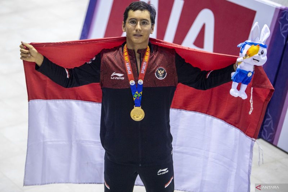 Felix Viktor Iberle Raih Emas Kejuaraan Dunia Renang Junior 2023 ...