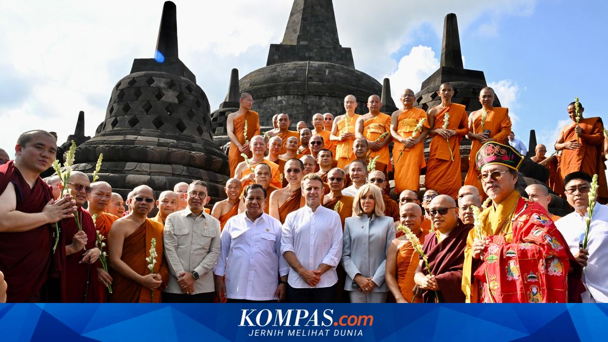 Arupadhatu, Bagian Atas Candi Borobudur yang Dikunjungi Prabowo dan Macron
