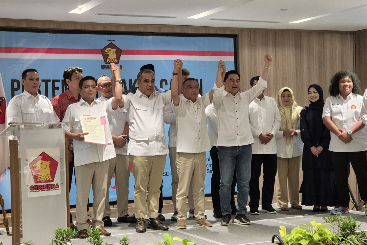 Gerindra Usung Andra Soni-Dimyati Natakusumah Maju Pilkada Banten