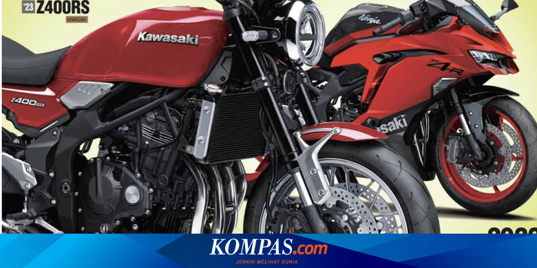 Rendering Baru Kawasaki Z400RS, Pakai Mesin 4-Silinder