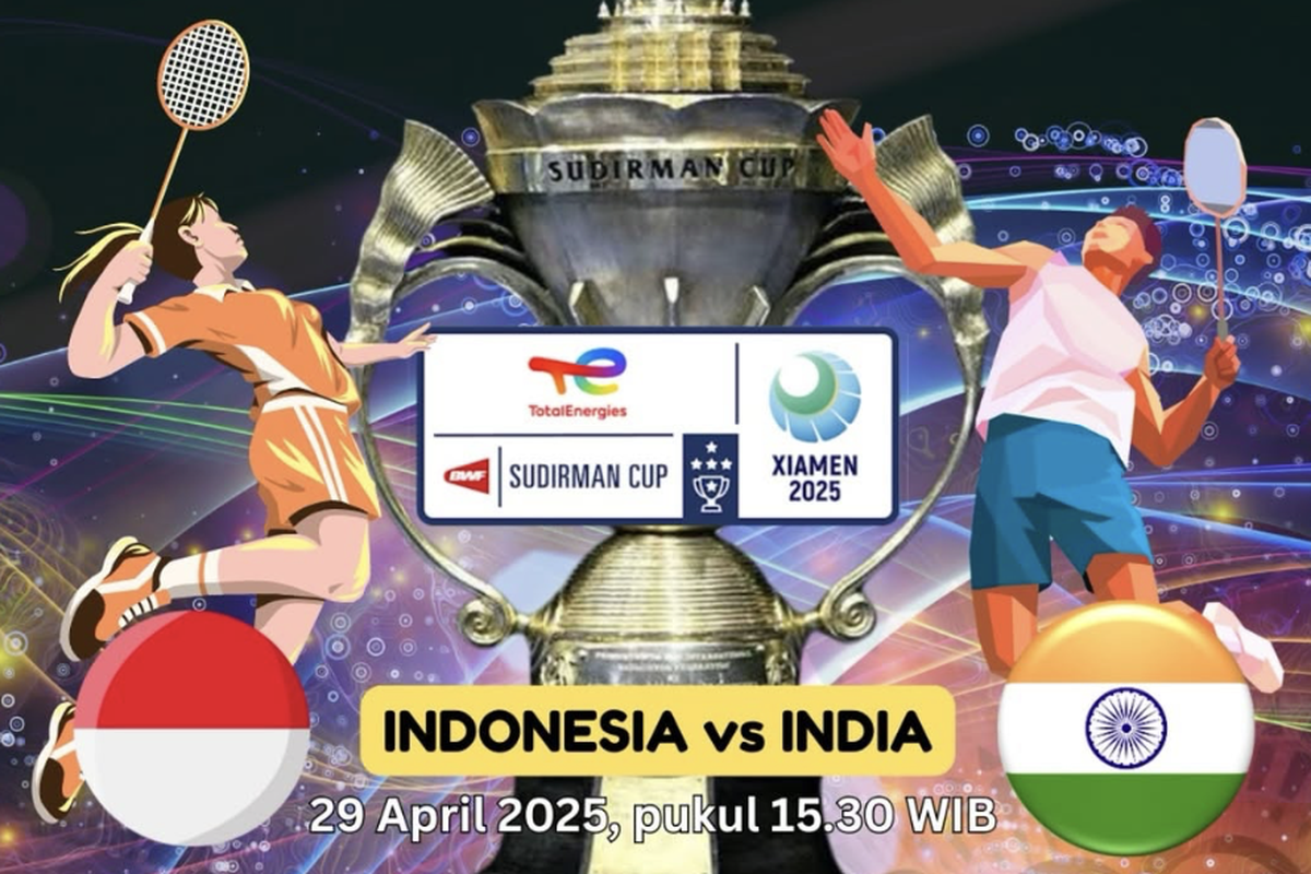 Siaran Langsung dan Link Live Streaming Indonesia Vs India di Piala ...
