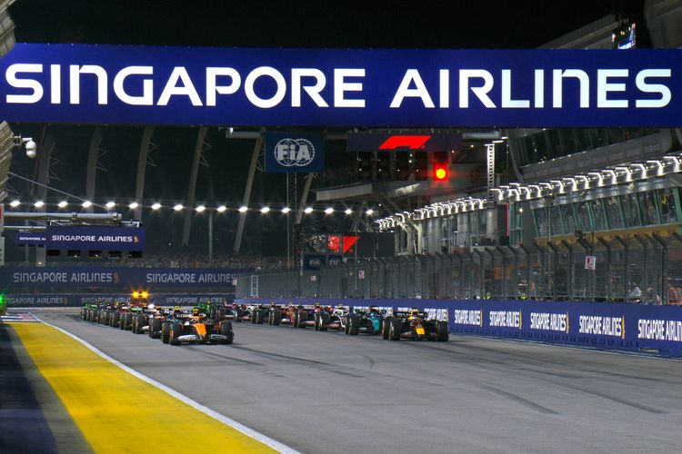Singapore Airlines Perpanjang Dukungan untuk Formula 1 Singapore Grand ...
