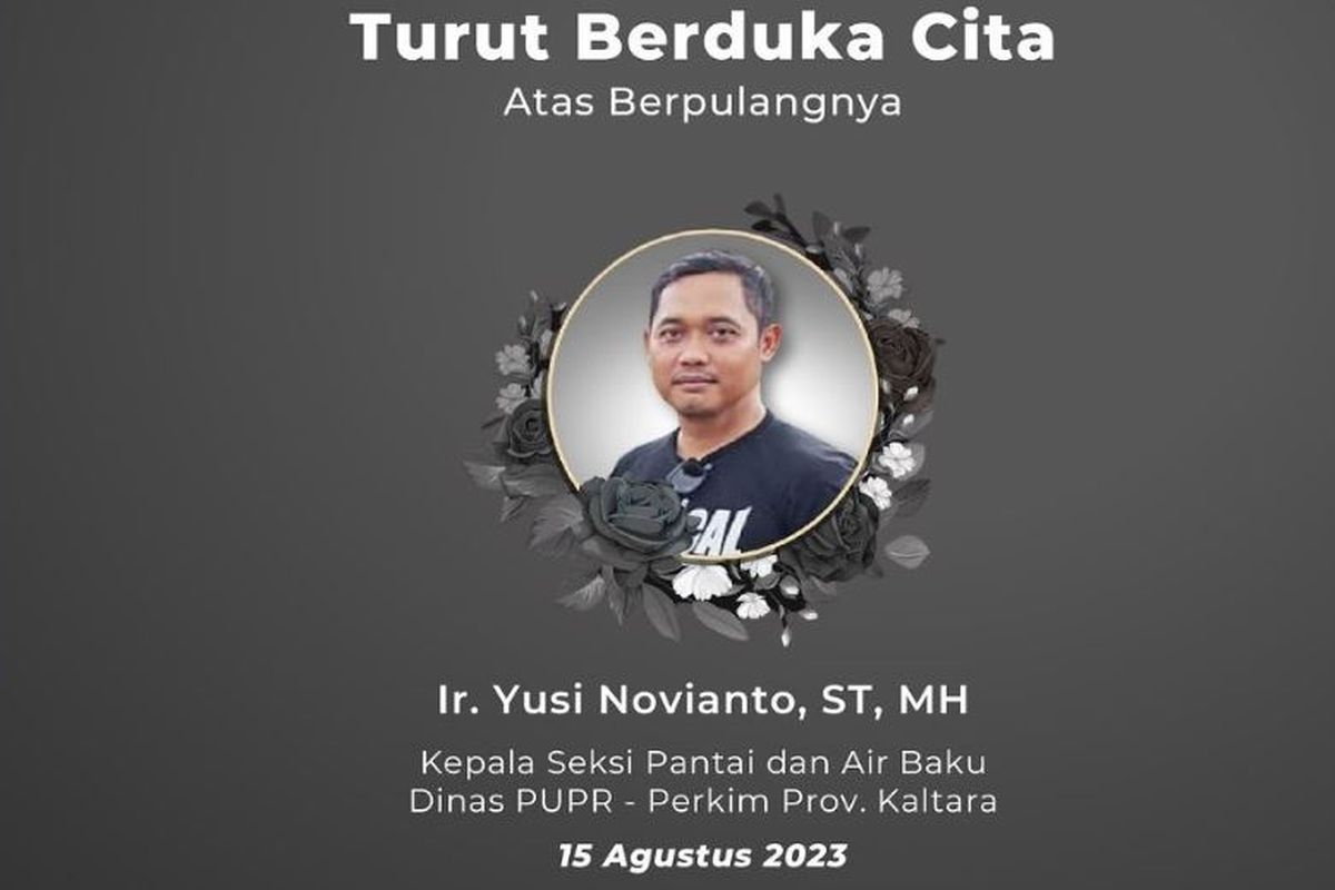 Selamat Jalan, Mas Yusi Novianto...