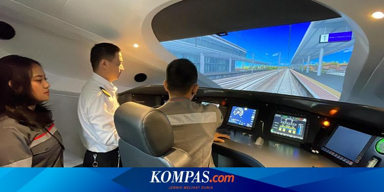 Mengintip Pelatihan Masinis Kereta Cepat Whoosh, Tak Ada Ruang untuk Kesalahan