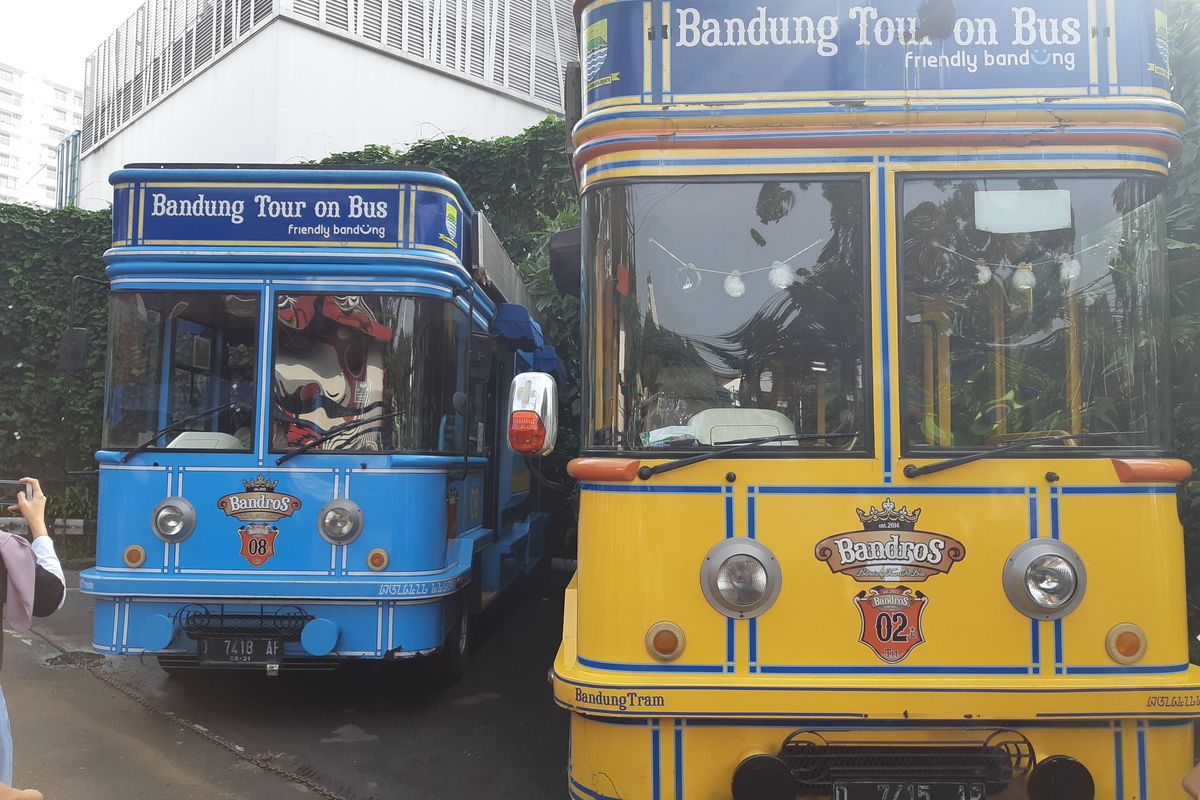 Itinerary Seharian di Kota Bandung, Keliling Naik Bus Bandros