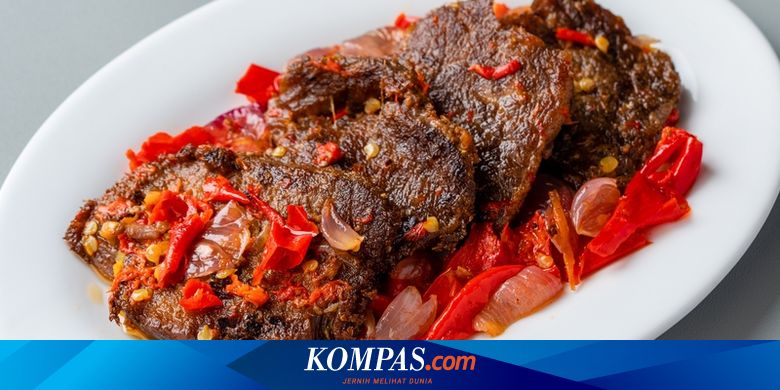 Resep Dendeng Balado Khas Padang, Hasilnya Kering dan Renyah