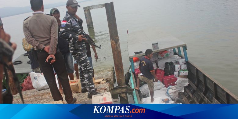 2,3 Ton Daging Kerbau India Merek Alana Beredar Di Perbatasan Nunukan