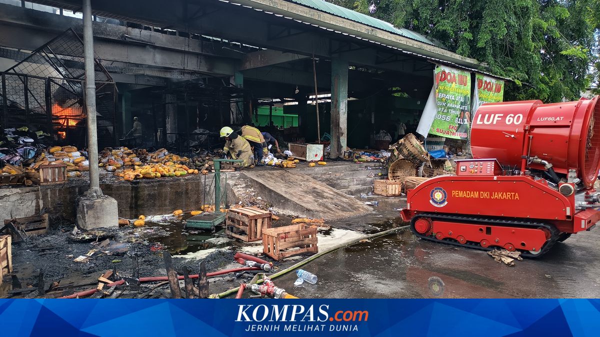 Mengenal Robot LUF 60 yang Turun Padamkan Api di Pasar Induk Kramat Jati