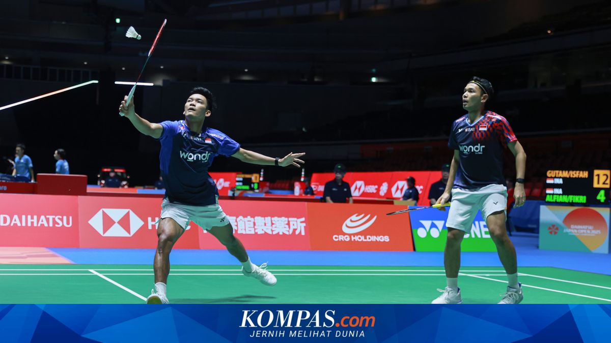 Hasil Japan Open 2025: Sengit Lawan Wakil Malaysia, Fajar/Fikri Terhenti