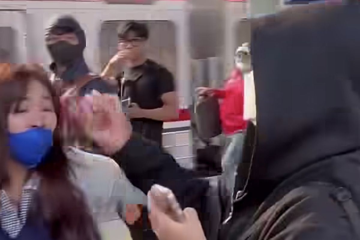 Kronologi Cekcok Penumpang KRL Green Line Berujung Jambak-jambakan di ...