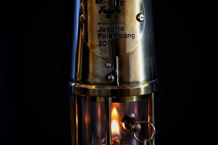 Dibawa dari India Pakai Pesawat, Api Obor Asian Games Padam atau Menyala?