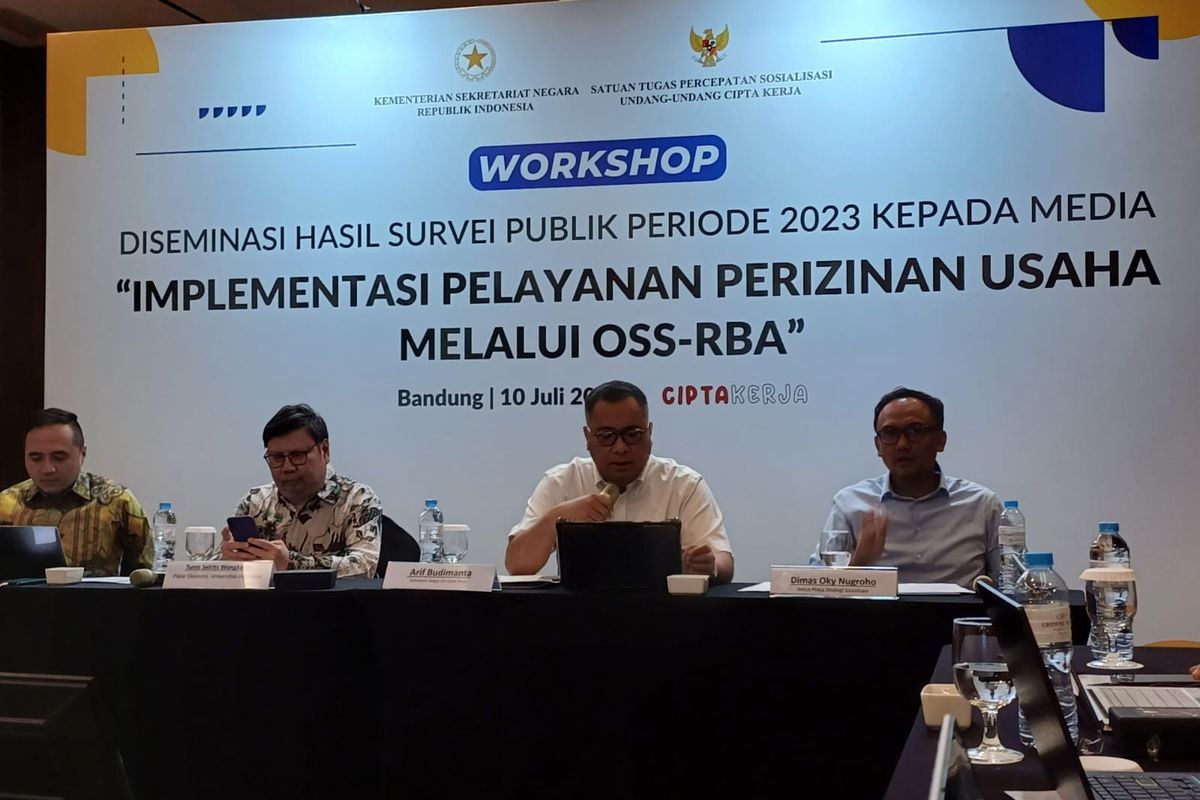 Riset UI: 23,95 Persen Responden Belum Mengurus Izin Usaha Via OSS