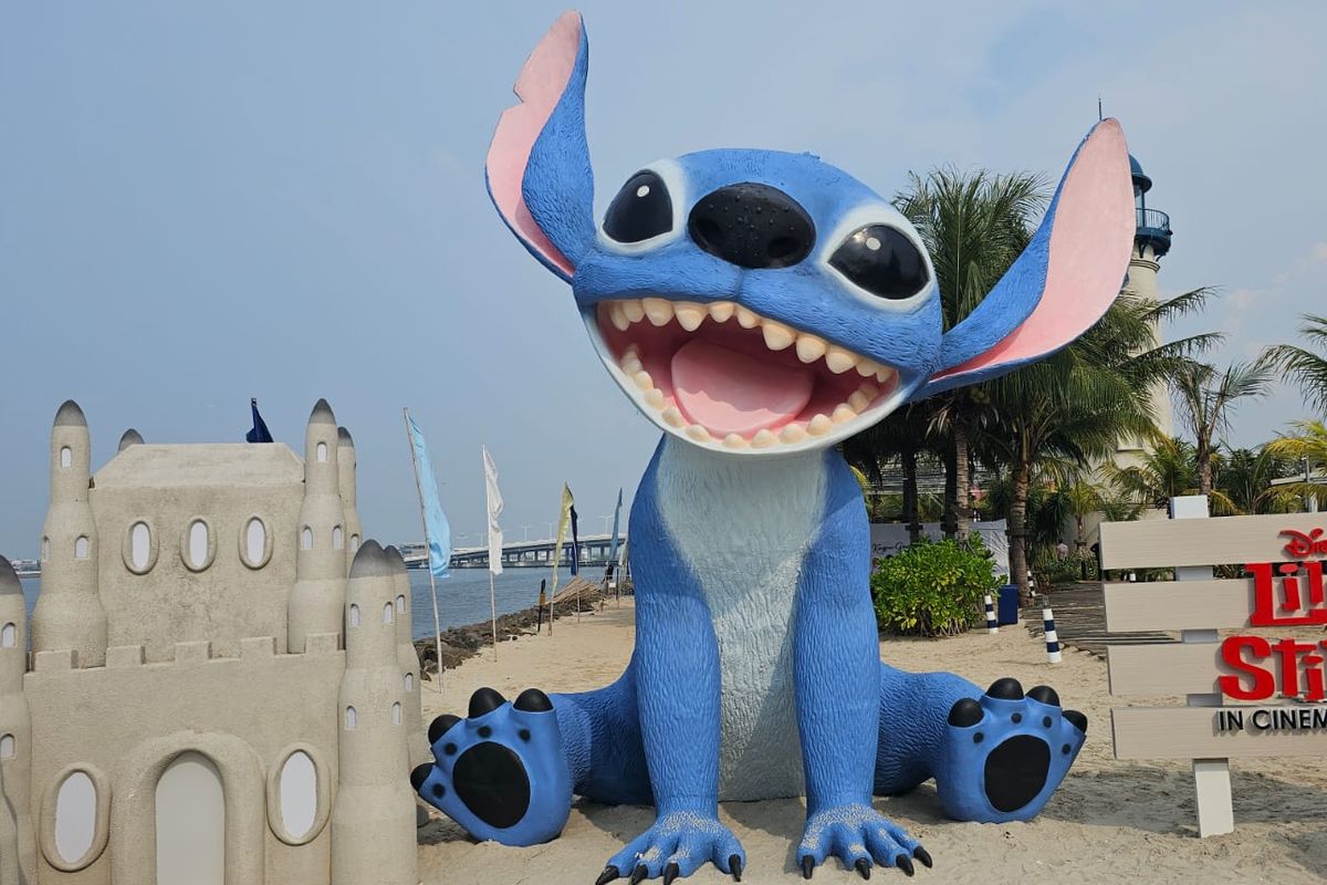 Penampakan Patung Stitch Raksasa hingga Kamar Lilo & Stitch di PIK 2