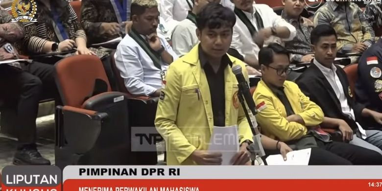 Dianggap Oknum, BEM FH UI Kecam Ketua BEM UI Hadiri Audiensi DPR yang ...