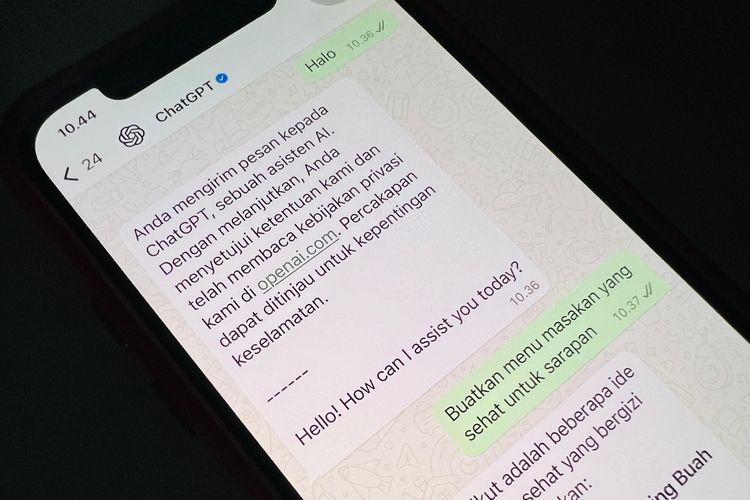 Foto Link Chatgpt Whatsapp Dan Cara Pakainya Bisa Jadi Alternatif Meta Ai