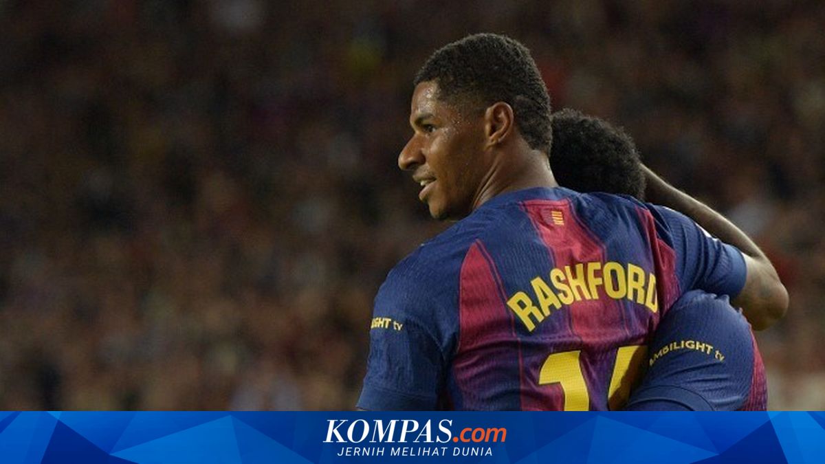Barcelona Tunda Transfer Permanen Marcus Rashford
