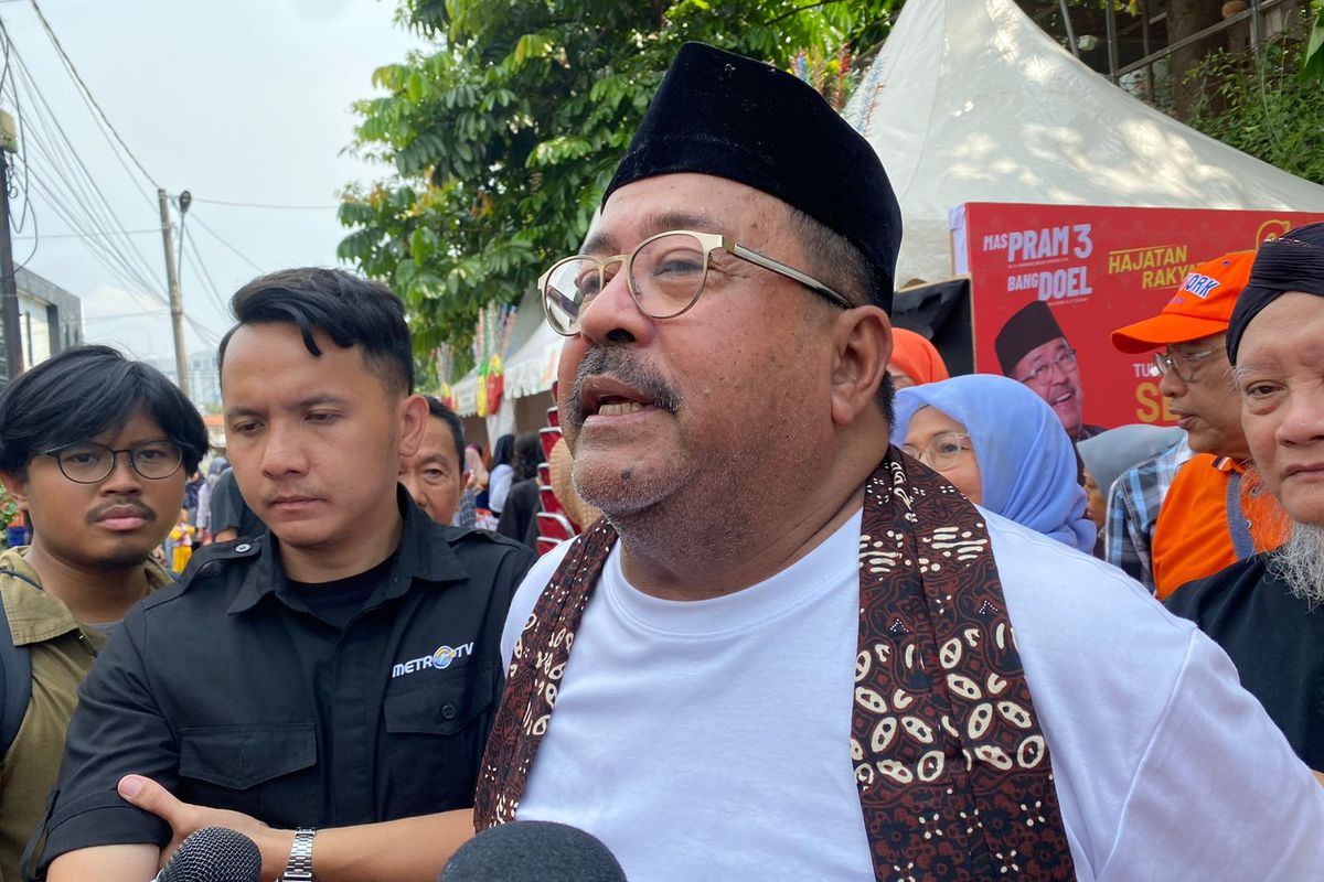 Rano Karno Nilai Rencana Ridwan Kamil Bangun "Riverway" di Jakarta Sulit Direalisasikan