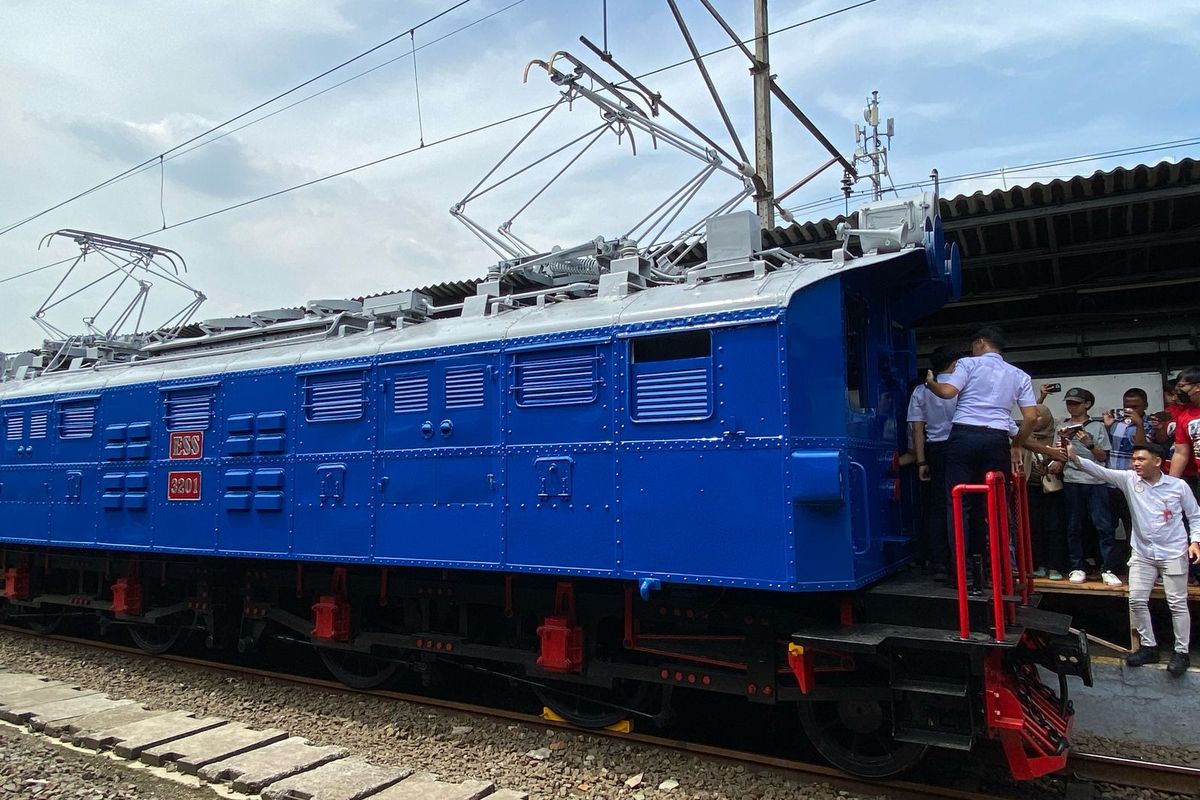 Penampakan Kereta Bon-Bon, KRL Pertama di Indonesia