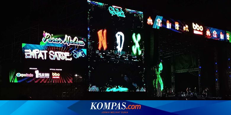 NDX AKA Ajak Slankers Bergoyang di Konser Ulang Tahun ke-41 Slank
