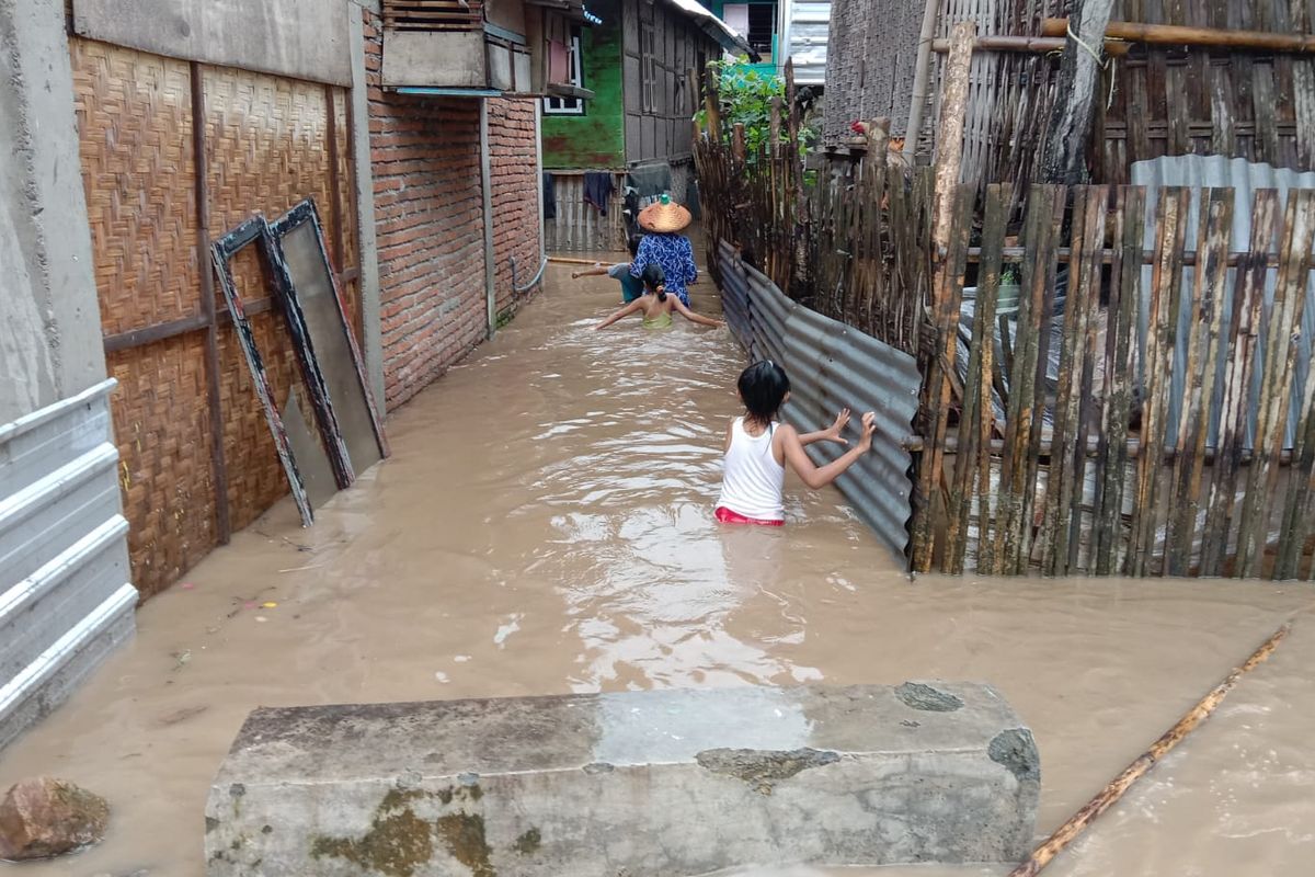 Banjir Bandang di Sumbawa Barat, 2 Kecamatan Terdampak, Ratusan Rumah Terendam