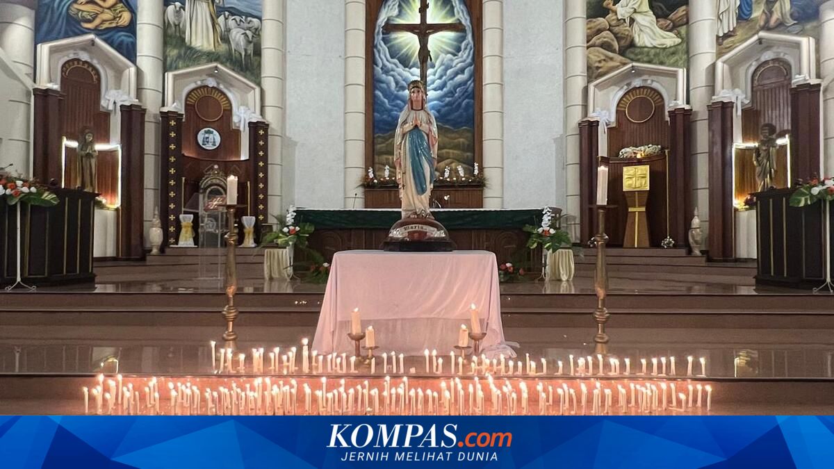 Umat Katolik di Ambon Bersatu dalam Doa dan Nyalakan Lilin untuk ...