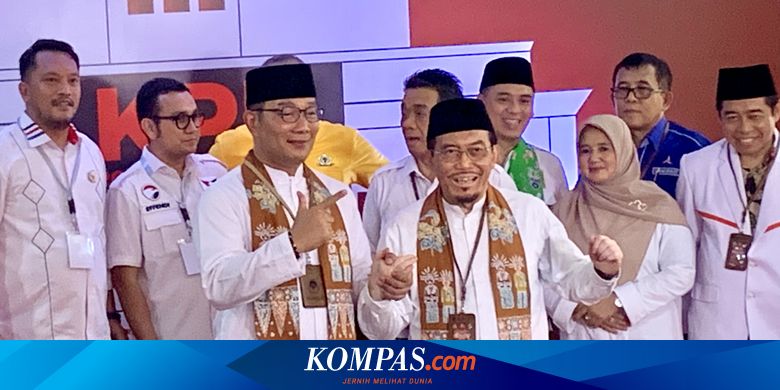 Ridwan Kamil-Suswono Resmi Jadi "Rido", Nama Baru dan Doa untuk ...