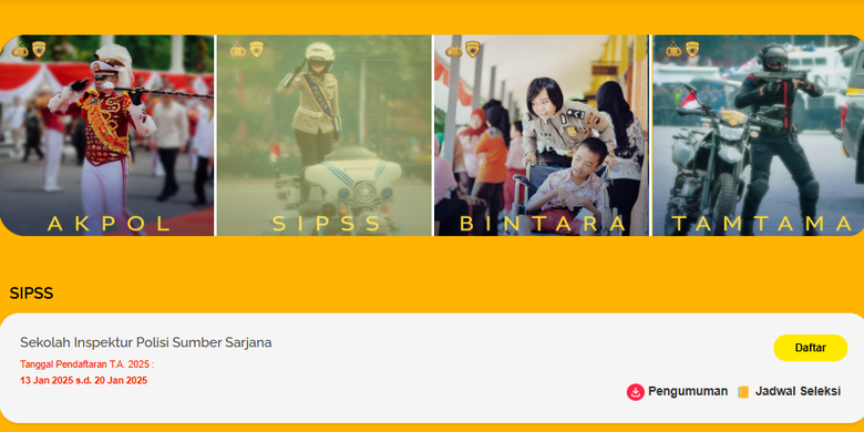 Bagaimana Cara Mendaftar SIPSS Polri 2025?