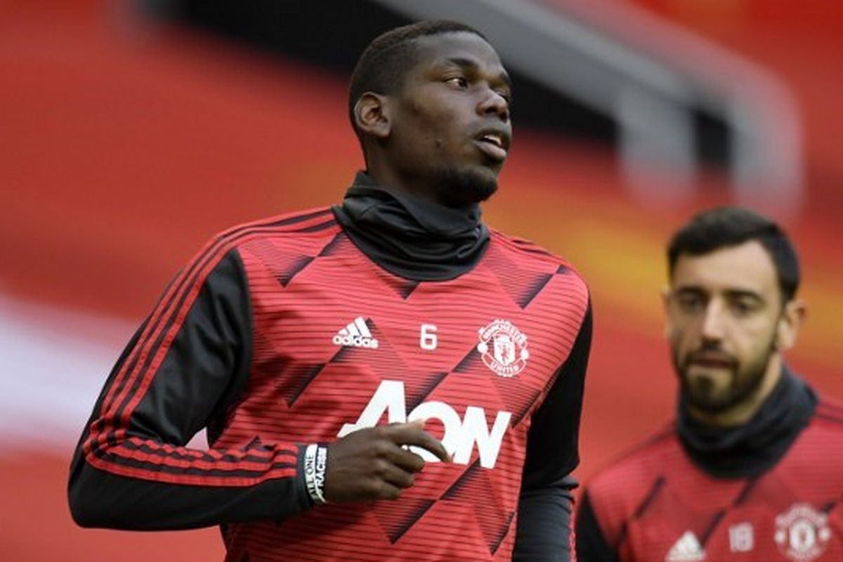 Pogba dan Amad Diallo Kibarkan Bendera Palestina, Solskjaer Beri Tanggapan