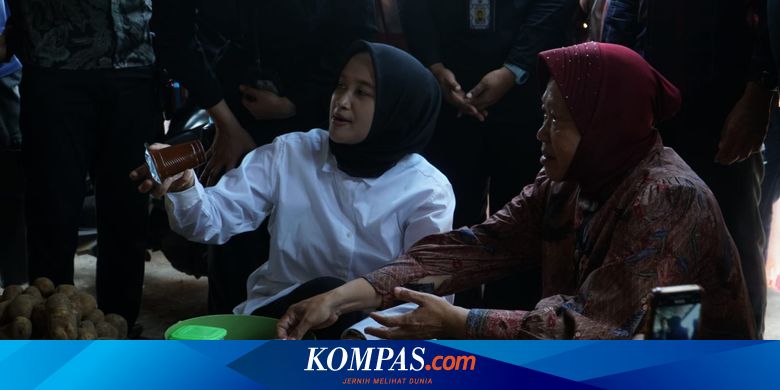Risma Kunjungi Pasar Lekok, Pedagang Sampaikan Harapan untuk Ekonomi ...