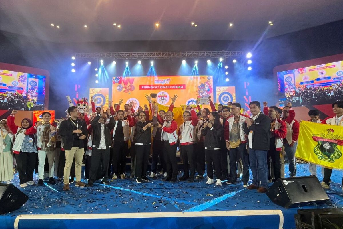 Raih 19 Medali, Unhas Jadi Juara Umum Pimnas 2024