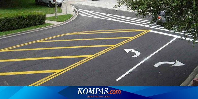 Ini Arti dan Macam Jenis Marka Jalan