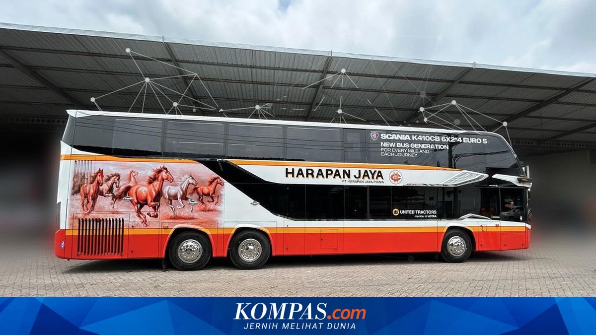 Sleeper Bus Mewah PO Harapan Jaya Resmi Meluncur