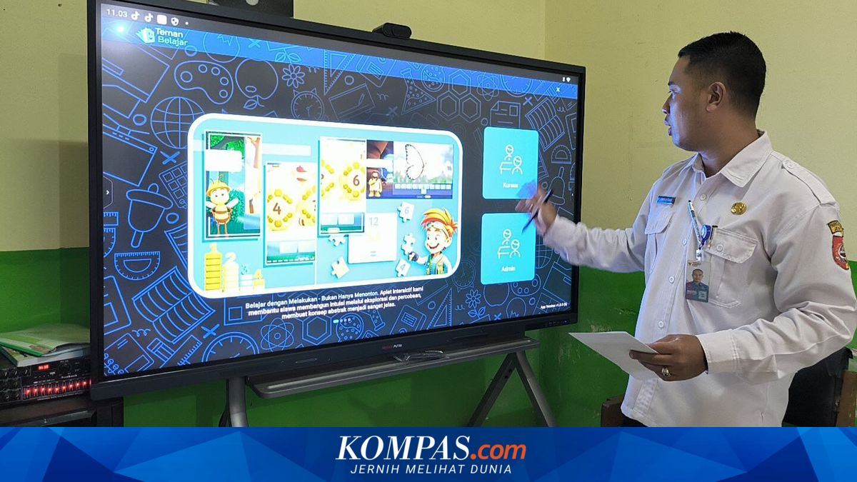 Hampir Semua Sekolah di Jember Telah Terima "Smartboard", Bikin Siswa ...