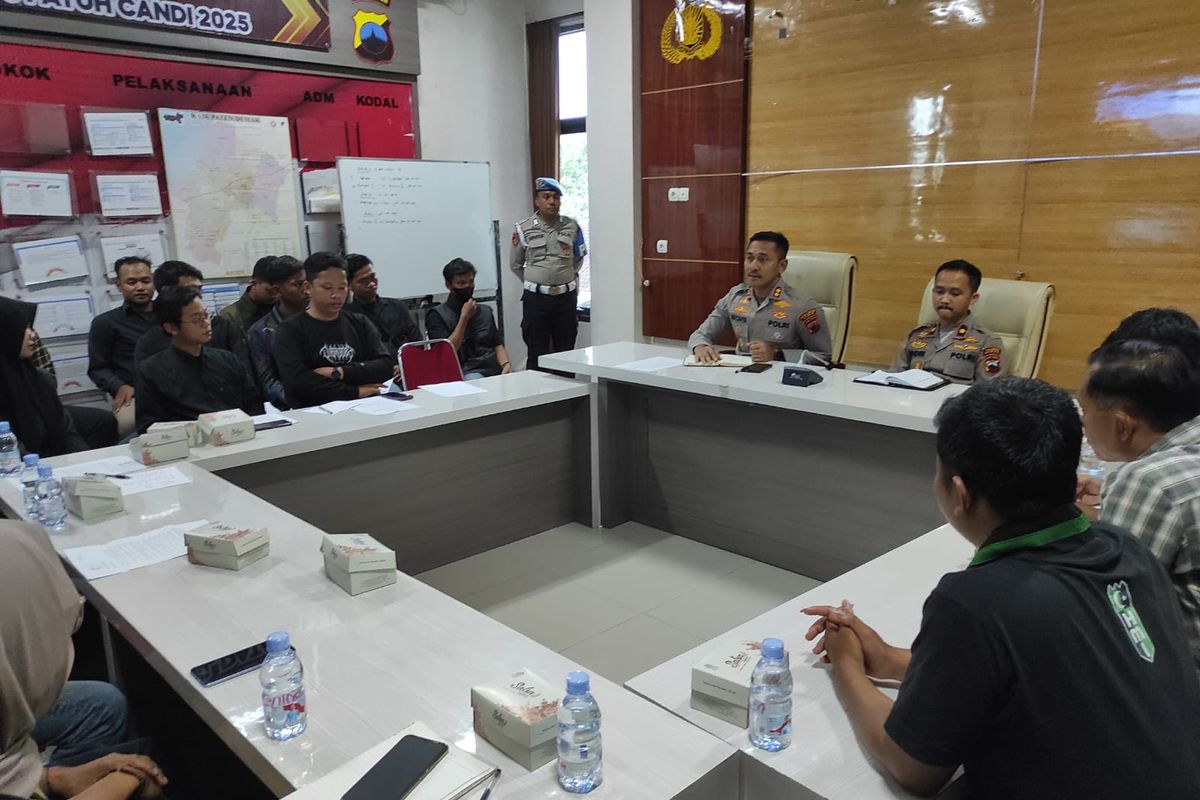 Kapolres Demak Tanda Tangani 9 Tuntutan HMI, Tolak Poin Desakan Copot ...