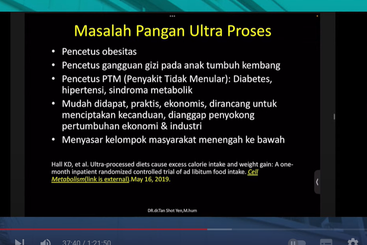 Makanan Ultra Proses Dikaitkan dengan 32 Masalah Kesehatan, Termasuk ...