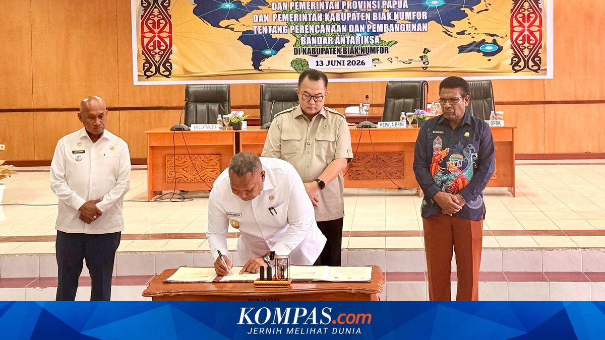 Pemprov Papua dan BRIN Tandatangani MoU Pembangunan Bandar Antariksa